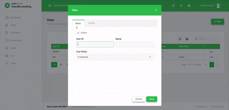 Autocount Cloud Accounting